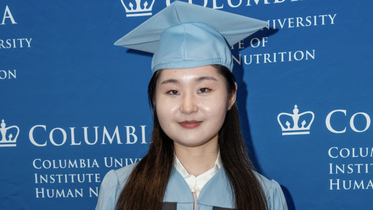SPOTLIGHT: MS Student Audrey Gao | Columbia Institute of Human Nutrition